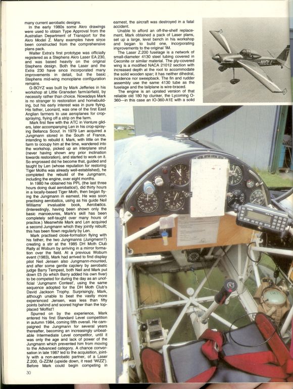 Mark Jefferies – International air display pilot