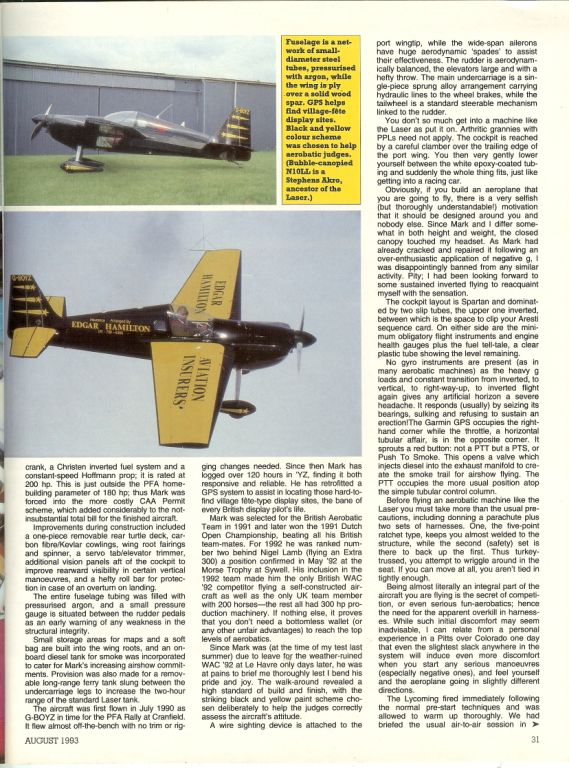 Mark Jefferies – International air display pilot