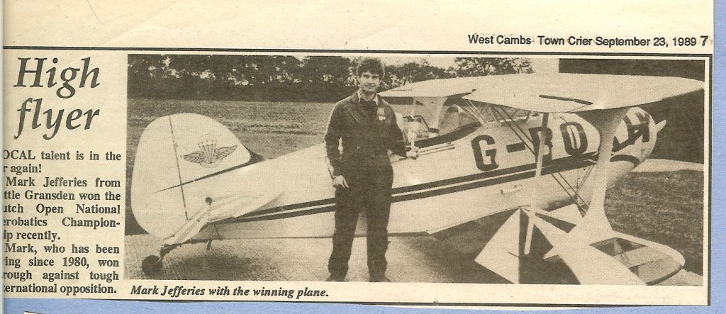 Mark Jefferies – International air display pilot