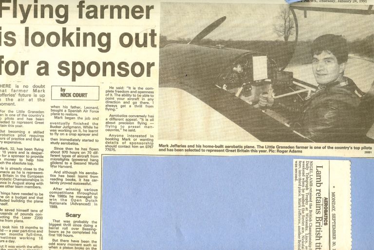 Mark Jefferies – International air display pilot