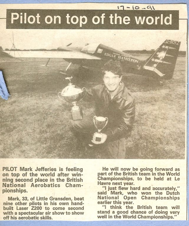 Mark Jefferies – International air display pilot